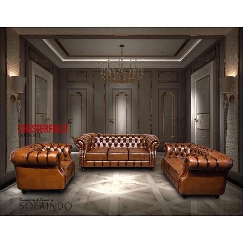 Jual Sofa Chesterfield Set - ATHENS (Sofa Kancing Retro Classic ...