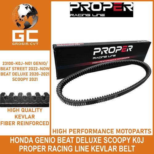 Jual Vanbelt V belt Fanbelt Genio Beat Deluxe Scoopy 2021 K0J PROPER ...