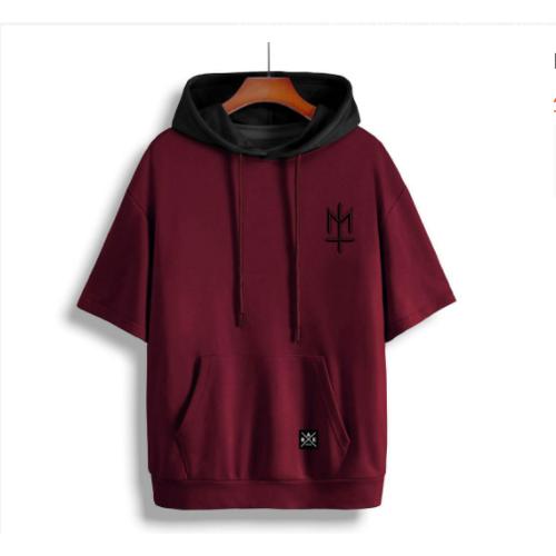 Promo Hoodie lengan pendek Pria Wanita Distro Maternal logo inisial ...