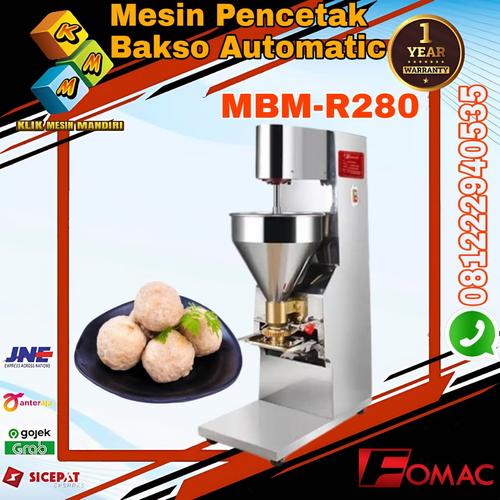 Jual Mesin Pencetak Bakso Automatic Meatball Maker MBM-R280 FOMAC - Jakarta Barat - Klik Mesin ...