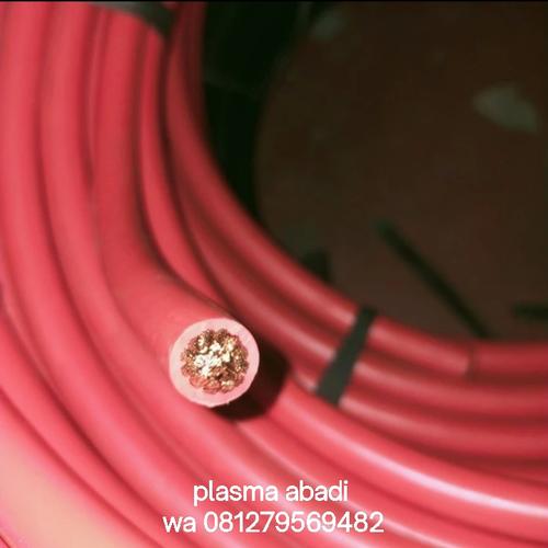 Jual KABEL JEMBO NYAF 50MM KABEL TEMBAGA SERABUT 450/750V @50M MERAH ...