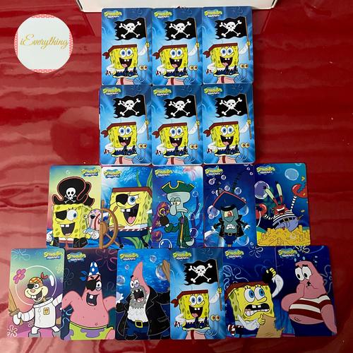 Jual Kartu Spongebob cow play cow moo CPCM Full set - Spongebob 02 ...