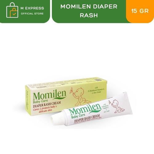 Jual Momilen diaper rash cream ruam popok iritasi merah kulit bayi 15 ...