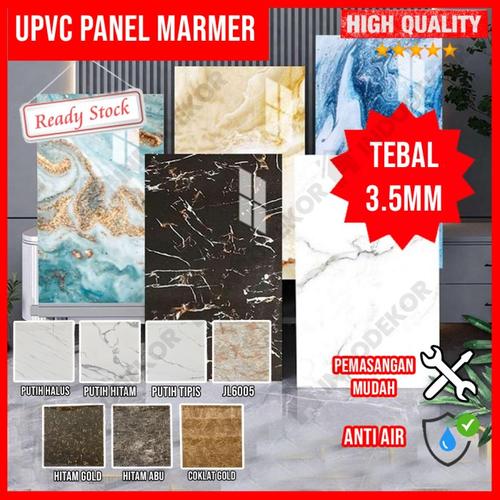Jual UPVC Marmer Panel Marmer Sheet Backdrop TV Multiplex Pelapis ...