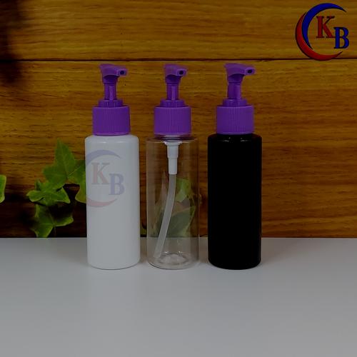 Jual BOTOL PUMP 100 ML CLIP OIL PURPLE / BOTOL PLASTIK RF 100ML NECK 24 - BOTOL PUTIH - Kab ...