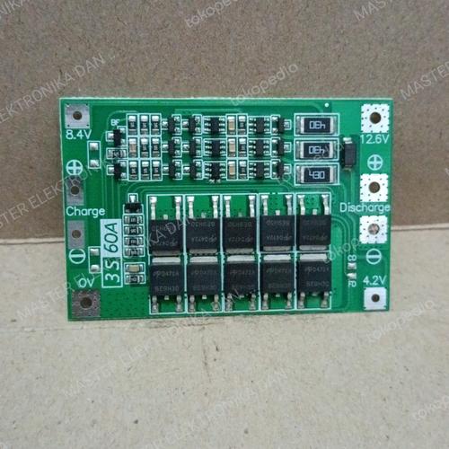 Jual 7709 kit modul module bms battery management system 60a 3s ...