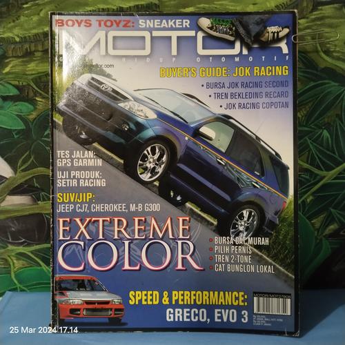 Jual MAJALAH MOTOR MEI-JUNI 2006, EXTREME COLOR - Kota Bekasi - Lapak ...