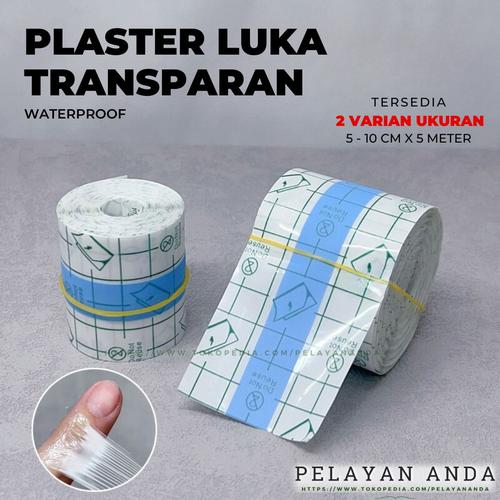Promo Tipis Daya Rekat Tinggi PU Film Plaster Luka Anti Air Pelindung ...