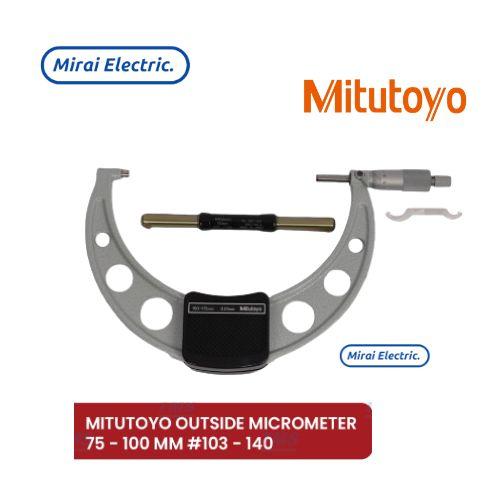 Jual Alat Ukur Diameter Outside Micrometer Mitutoyo 75 – 100 MM ...