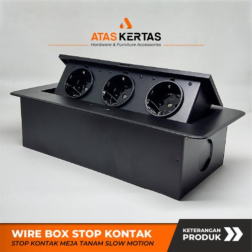 Jual Stop Kontak Tanam Meja Meeting | Steker Wire Box Meja Kantor ...