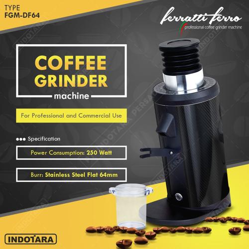 Promo Coffee Grinder Ferratti Ferro Grinder Machine FGM DF64 - GLOSSY ...