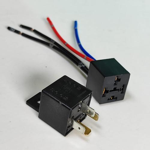 Jual Relay 12v Kaki 4 Hella set Socket Relay klakson Dan Lampu 12volt ...