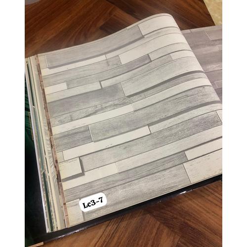 Jual Wallpaper Dinding Kayu Papan Coklat Abu Vintage Modern Lc 3 6