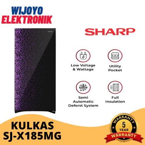 Jual Kulkas Sharp 1 Pintu SJX-185 MG / Lemari Es Bunga Satu Pintu 185 MG - Jakarta Barat ...