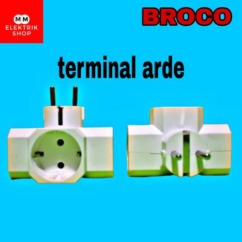 Jual Steker T Arde Colokan T Arde Terminal Cabang 3 BROCO - Kab ...