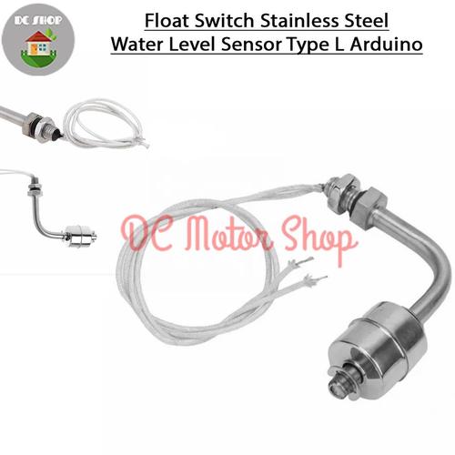 Jual Float Switch Stainless Steel Water Level Sensor Type L Arduino ...
