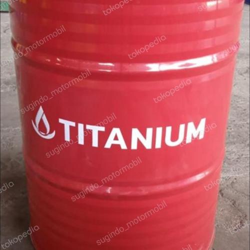 Jual Oli Mesin Bensin TITANIUM SAE 20W50 Api SF | Oli Drum 200 Liter ...