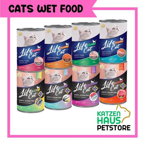 Jual LIFE CAT Makanan Kucing Wetfood (Can/Kaleng) - KTN Salmon - Kota ...