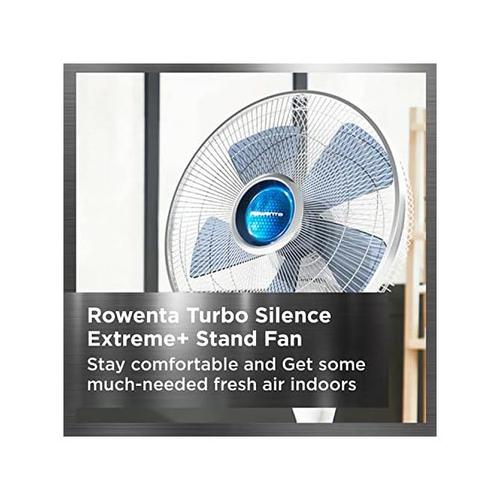 Jual Rowenta Turbo Silence Standing Floor Fan With Remote 53 Inches ...