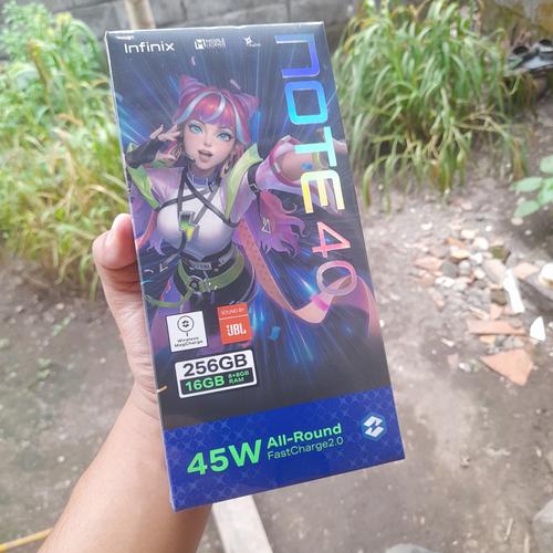 Jual Infinix Note 40 8/256GB | 120Hz AMOLED | Helio G99 | 108MP | 45W - Black - Kab. Sleman ...