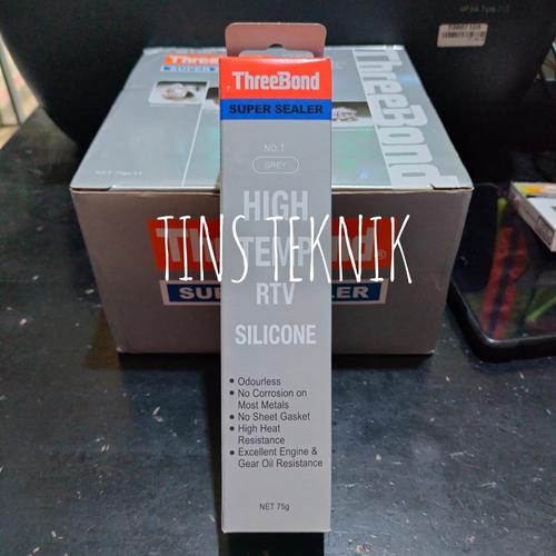 Jual LEM THREEBOND NO.1 GREY 75GR SILICONE RTV HIGH TEMP SUPER SEALER - Kota Palembang - Tins ...