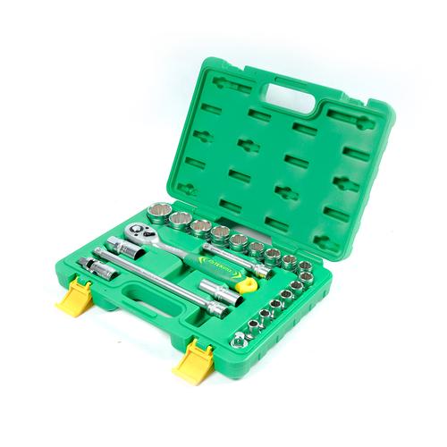 Promo TEKIRO 1/2 INCH SOCKET SET 12 PT PLASTIK 22 PCS / KUNCI SOCK SET ...
