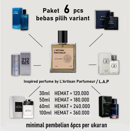 Jual Paket 6pc lebih hemat Parfum Pria/Wanita/Unisex by L'Artisan ...