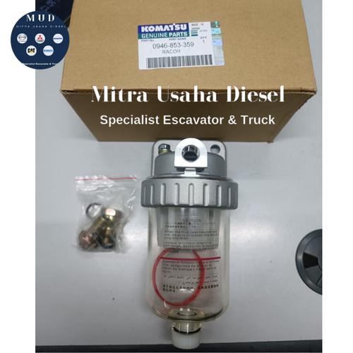 Jual Filter Water Separator Assy Komatsu PC200-7 PC200-8 900FH 0946 853 ...