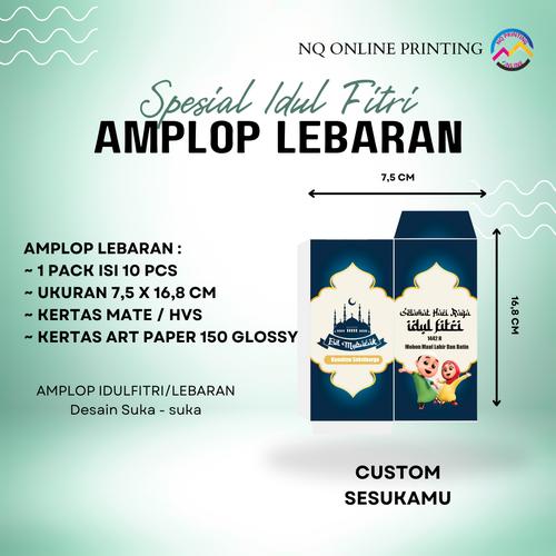 Jual Amplop Lebaran / Amplop Lebaran Custom / Amplop Idul Fitri CUSTOM ...
