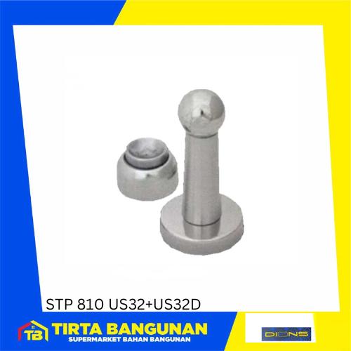 Jual DIONS/ SOLID DOOR STOP/ PENAHAN PINTU STP 810 US32+US32D - Kota ...