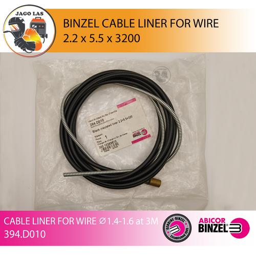 Jual Cable Liner For Wire 1.4-1.6 at 3/4.5M ABICOR BINZEL ORIGINAL ...