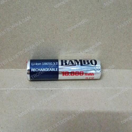 Jual 7757 battery batre batrai 18650 rambo 10000mah 10.000mah 3.7v 3,7v ...