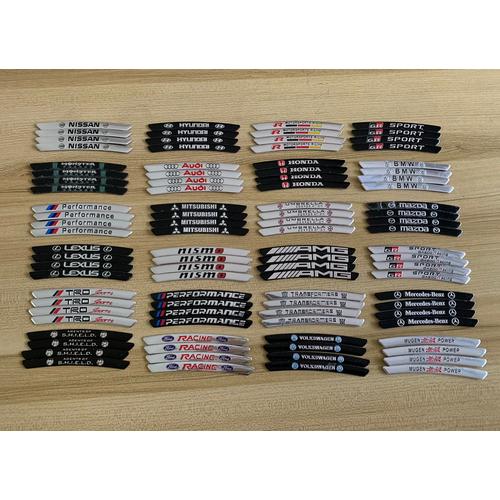 Promo Sticker Stiker Emblem Decals Velg Roda Logo Mobil ...