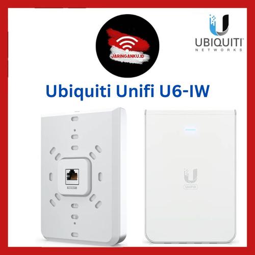 Jual Ubiquiti Unifi U6-IW | Unifi6 in Wall |Access Point In-Wall ...