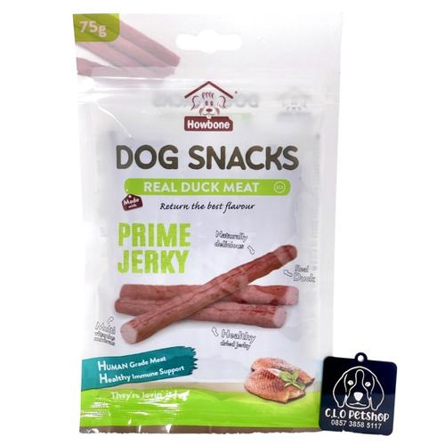 Jual 10295 howbone prime jerky DUCK meat bebek snack qnjing 75gr - Kota ...