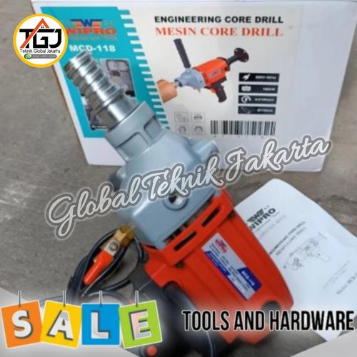 Jual Mesin Bor Koring Beton/Aspal 4"Inch - Mesin Coring Core Drill MCD ...
