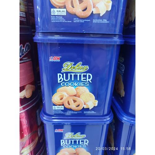 Jual ASW DELUXE BUTTER COOKIES 300GR - BISKUIT LEBARAN - Kota Tangerang ...