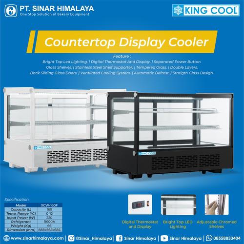 Jual XCW-160F COUNTERTOP DISPLAY COOLER (WHITE) - MESIN PENDINGIN ...