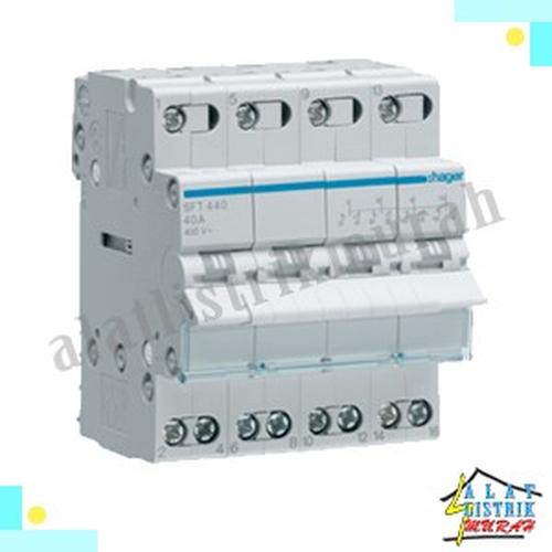 Jual SFT340 MCB COS PLN-Genset On-Off Changeover Switch Hager 3P 40A ...