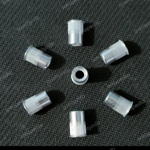 Jual rivet nut m6 aluminium bibir tipis.mur nut rivet m6 almunium ...