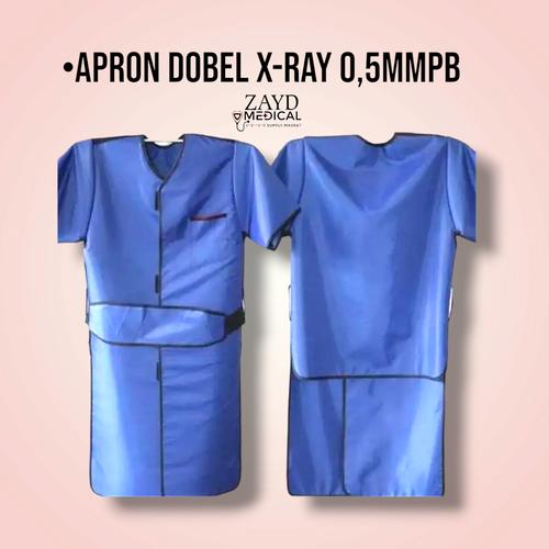 Promo Apron Dobel X-ray 0'5mmpb/ Apron Baju Pelindung Radiasi X-ray 0 ...
