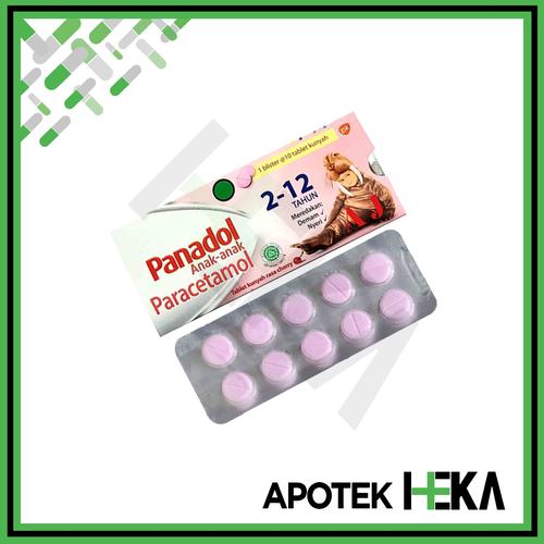 Jual Panadol Chewable Anak-Anak Strip isi 10 - Tablet Kunyah ...