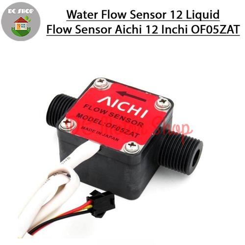 Jual Water Flow Sensor 1/2" - Liquid Flow Sensor Aichi 1/2 Inchi ...