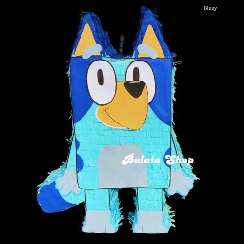 Jual Pinata Pukul/Pinata Tarik karakter Ulang Tahun motif Bluey - Putih ...
