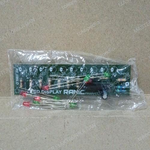 Jual 7791 pcb plus komponen kit module modul led vu display amplifier ...