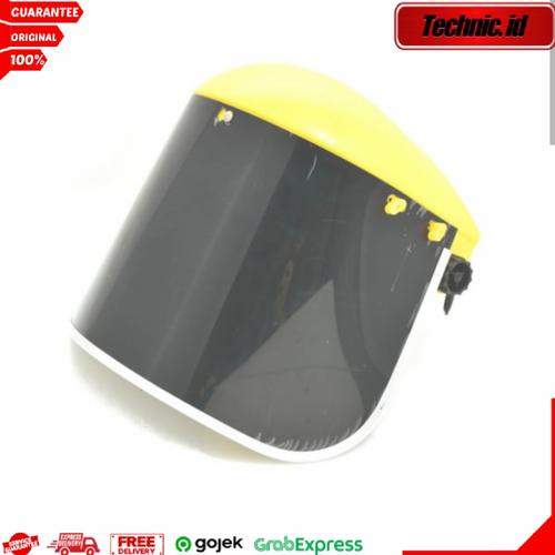 Jual Krisbow Helm Pelindung Wajah FACE SHIELD HEAD GEAR WITH DARK VISOR ...