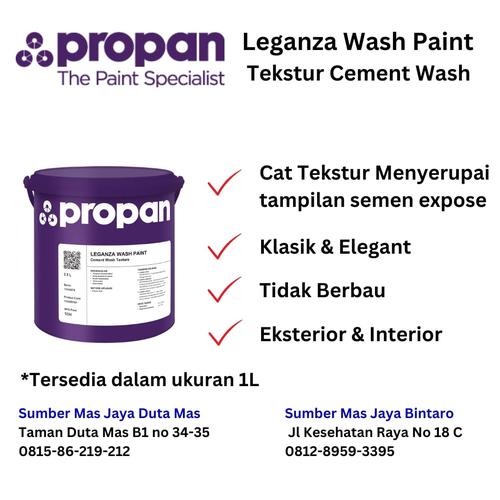 Jual Cat Tembok Semen Exposed / Beton Ekspos PROPAN LEGANZA WASH PAINT ...