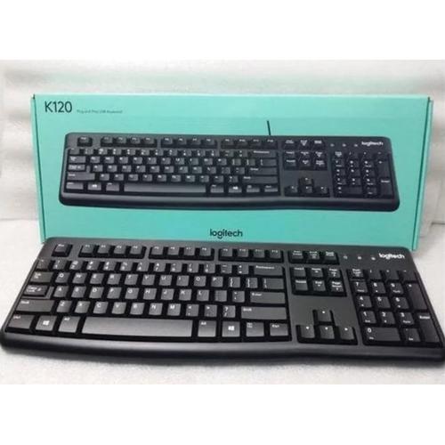 Jual Logitech K120 USB Wired Keyboard - Kota Medan - Camro Official ...