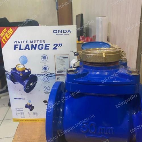 Jual Water Meter Onda 2 Inch DN50 MM + Tera Kalibrasi Metrologi ...