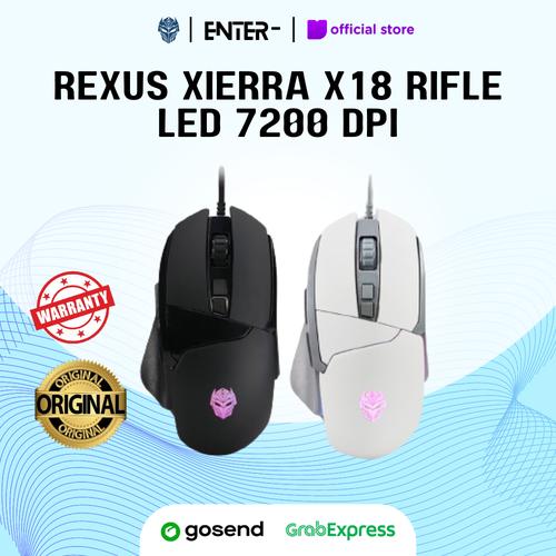 Jual Mouse Gaming REXUS Xierra X18 RIFLE LED 7200 Dpi - Putih - Kota ...